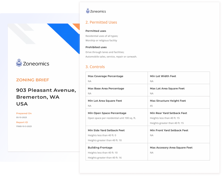 Zoneomics - Zoning Data Platform for Smarter Property Decisions